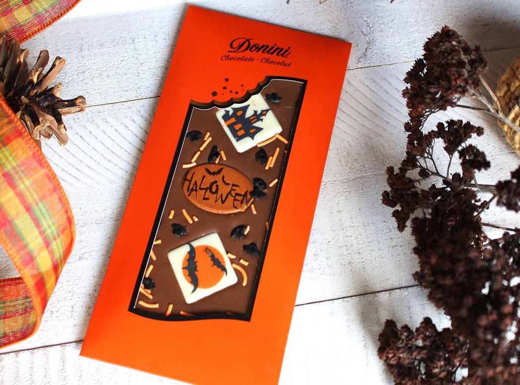 Milk Chocolate Spooky Halloween Bar | Saxon Chocolates